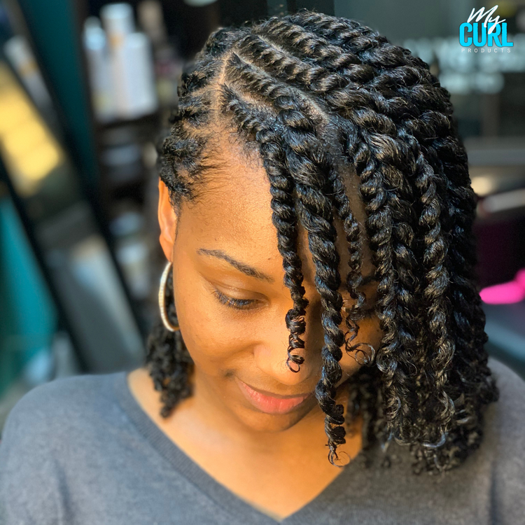 Twist Styles are an excellent way to grow your hair – My Curl Products