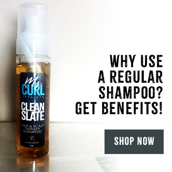CLEAN SLATE HAIR & SCALP THERAPY SHAMPOO – My Curl Products